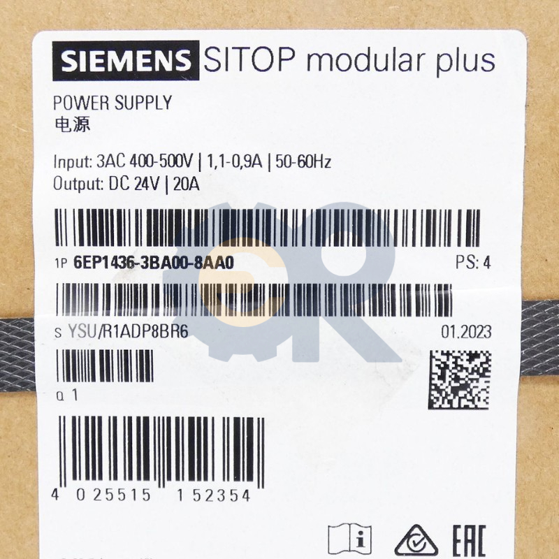 Siemens 6EP1436-3BA00-8AA0 PLC Module - GoldrayCNC
