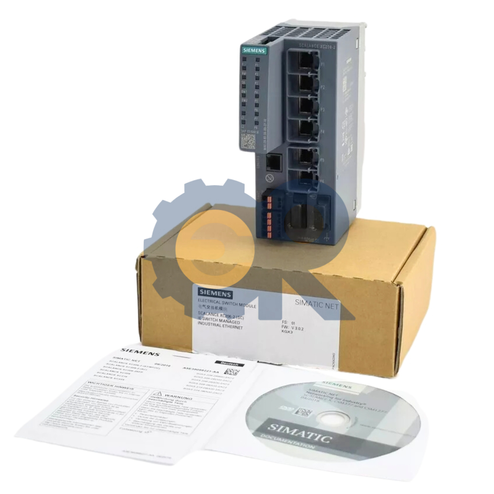 Siemens 6GK5206-2BD00-2AC2 SCALANCE X206-2 Managed Industrial Ethernet ...