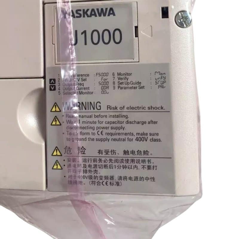 Yaskawa CIMR-JU4A0009BAA J1000-Serie AC-Antrieb – GoldRayline