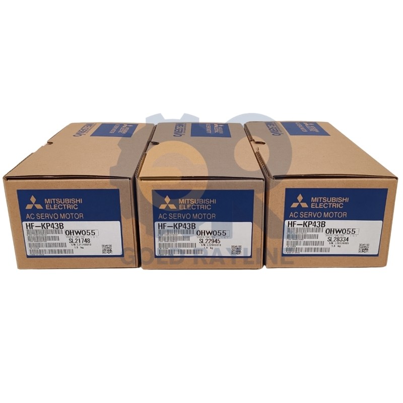 Mitsubishi HF-KP43B MELSERVO HF-KP Series AC Servo Motor - GoldRayline