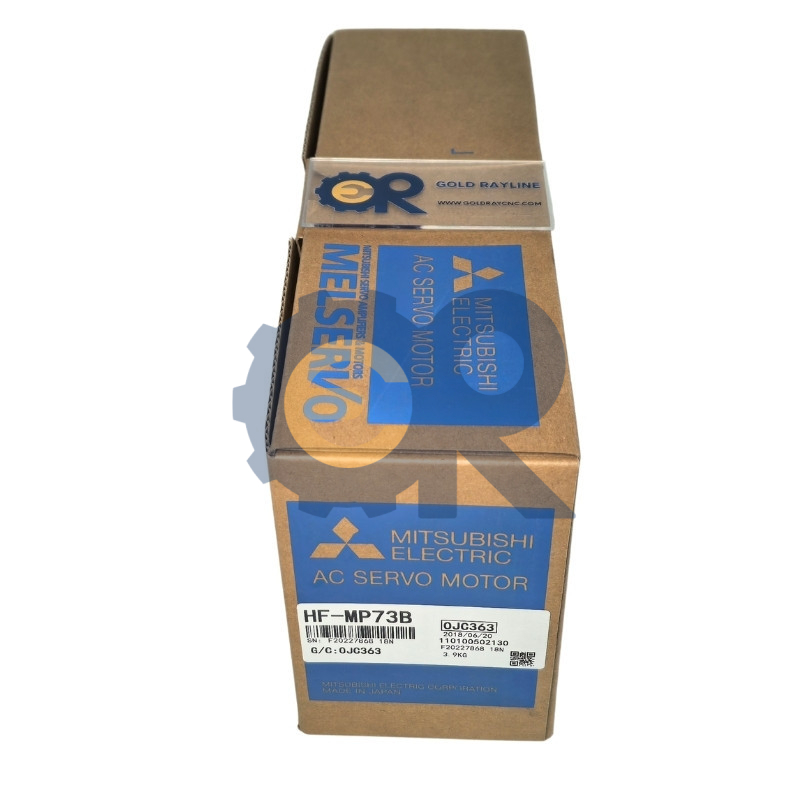 Mitsubishi HF-MP73B MELSERVO HF-MP Series AC Servo Motor - GoldRayline