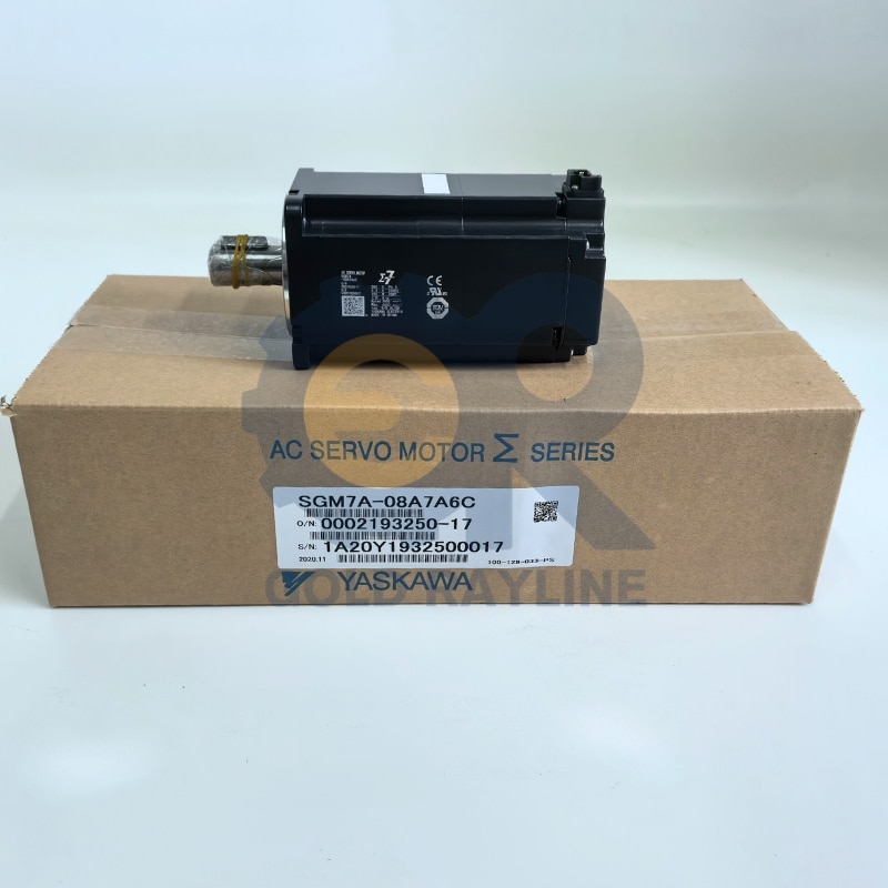 Yaskawa SGM7A-08A7A6C Sigma-7 AC Servo Motor - GoldRayline