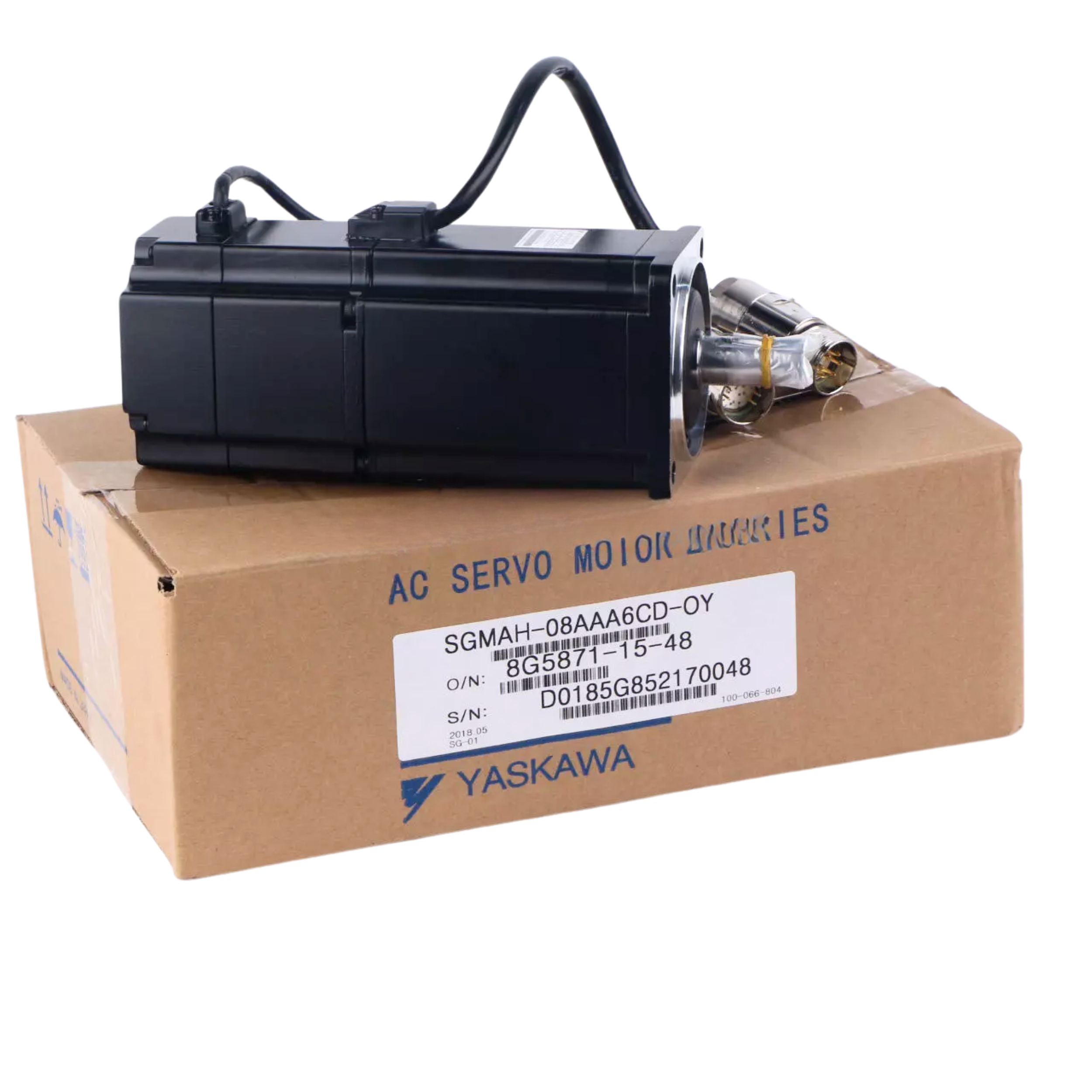 Yaskawa SGMAH-08AAA6CD-OY Sigma II Servo Motor - GoldrayCNC