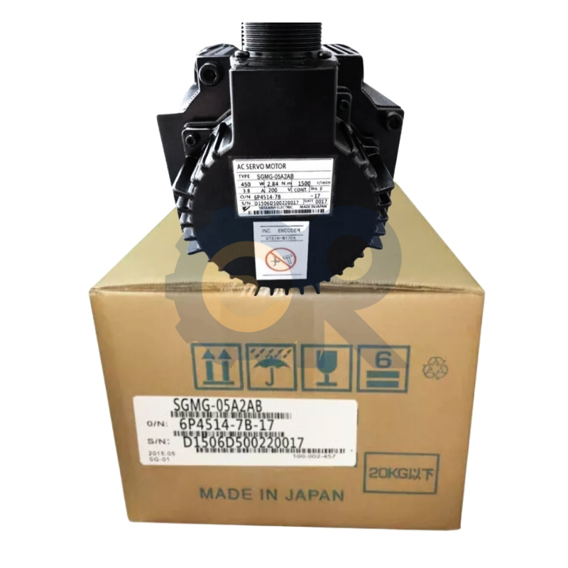 Yaskawa SGMG-05V2AB Sigma-II AC Servo Motor - GoldRayline