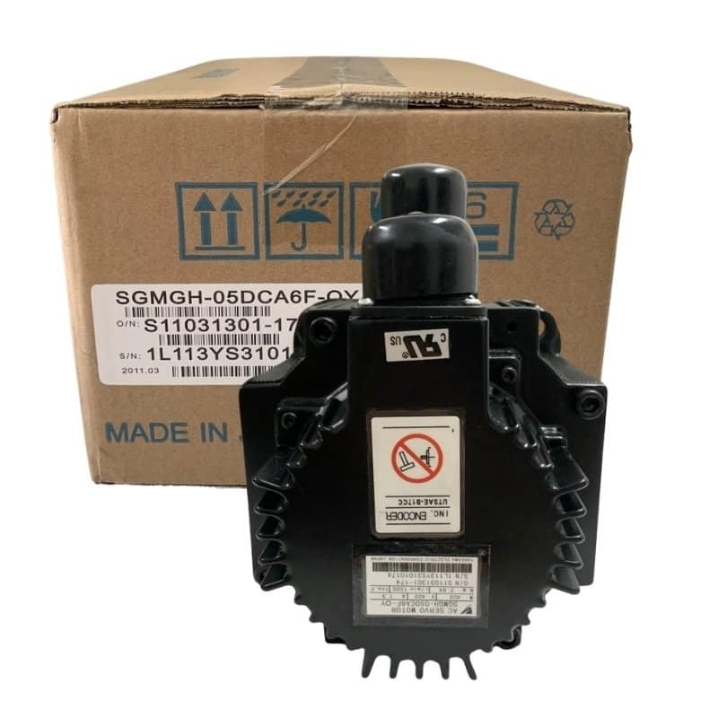 Yaskawa SGMGH-05DCA6F-OY Sigma-II AC Servo Motor - GoldRayline
