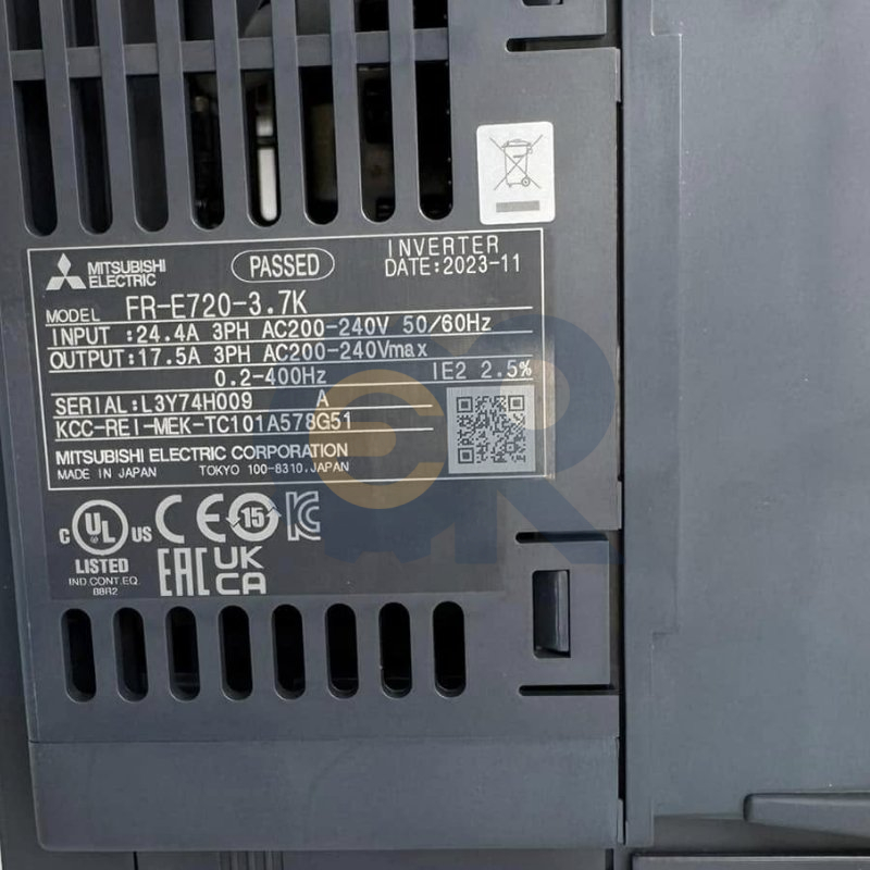 Mitsubishi FR-E720-3.7K Inverter - GoldRayline