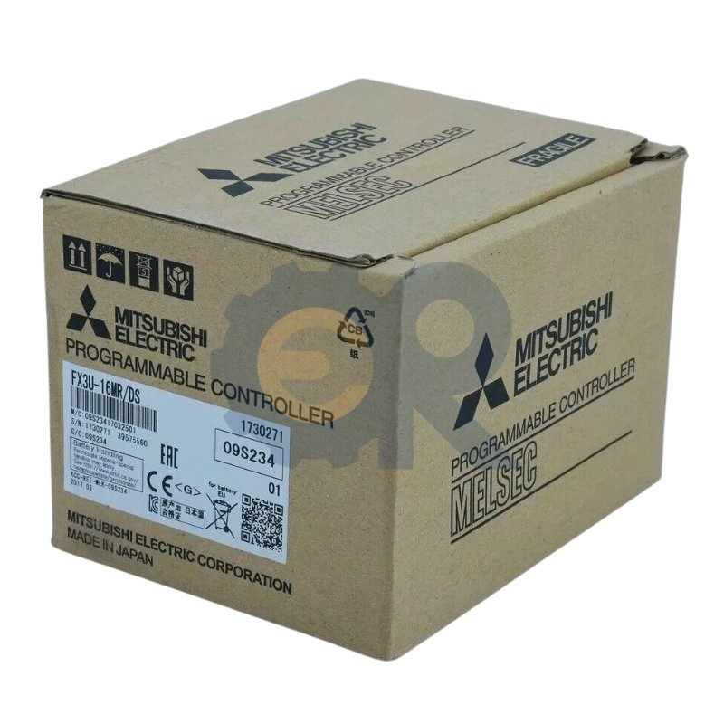 Mitsubishi FX3U-16MR/DS PLC Module - GoldrayCNC