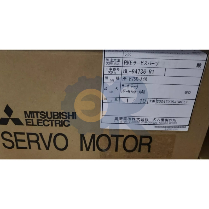 Mitsubishi HF-H75BK-A48 Servo Motor - GoldRayline