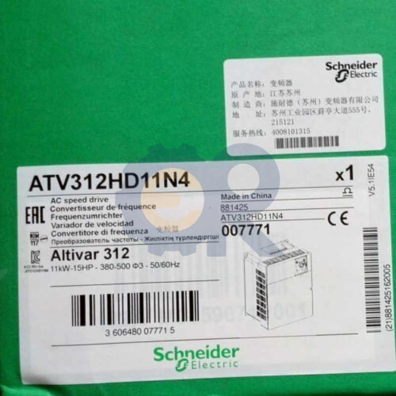 Schneider Electric ATV312HD11N4 Altivar 312 Variable Speed Drive ...