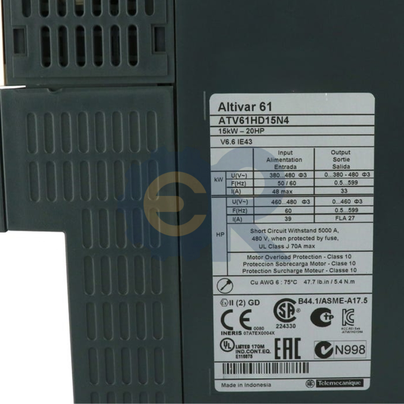 Schneider Electric ATV61HD15N4 Altivar 61 Variable Speed Drive ...