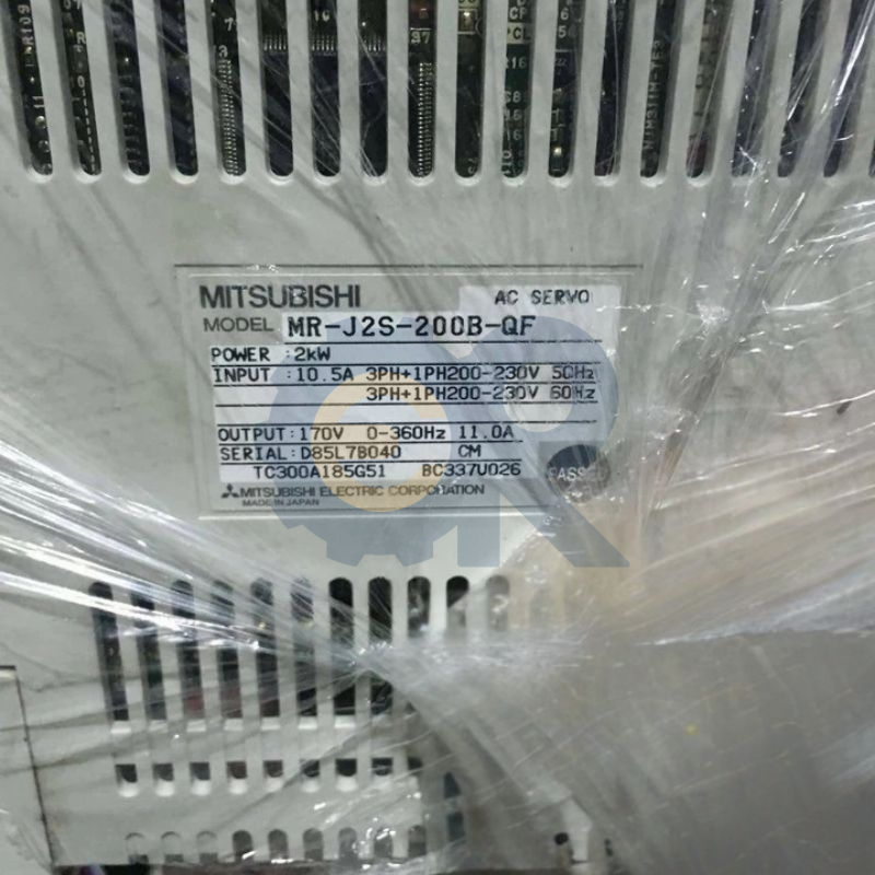 MITSUBISHI MR-J2S-200B-QF Servo Amplifier - GoldRayline