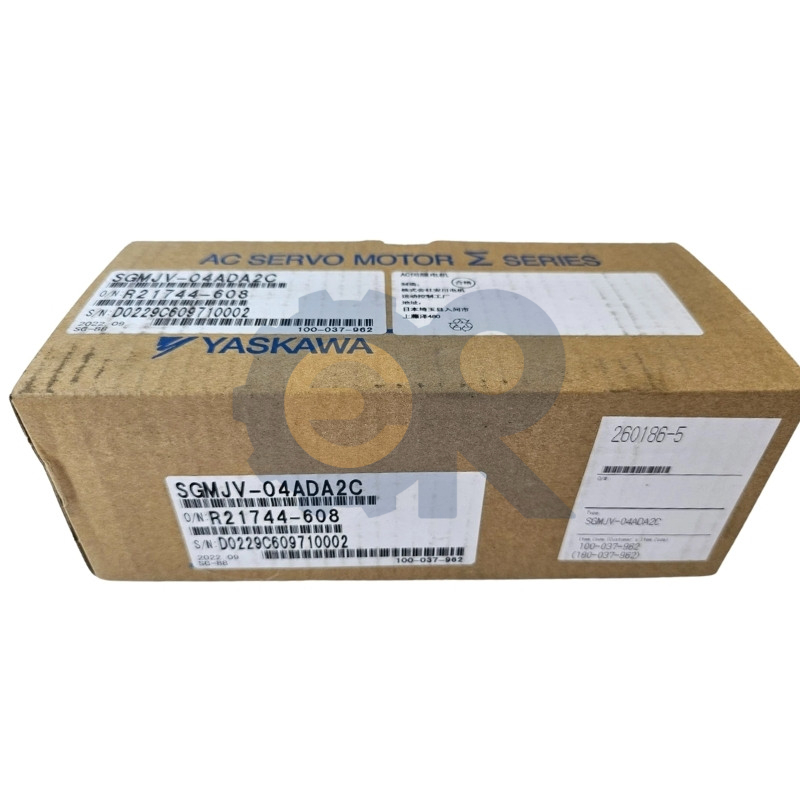Yaskawa SGMJV-04ADA2C Sigma-V AC Servo Motor - GoldRayline