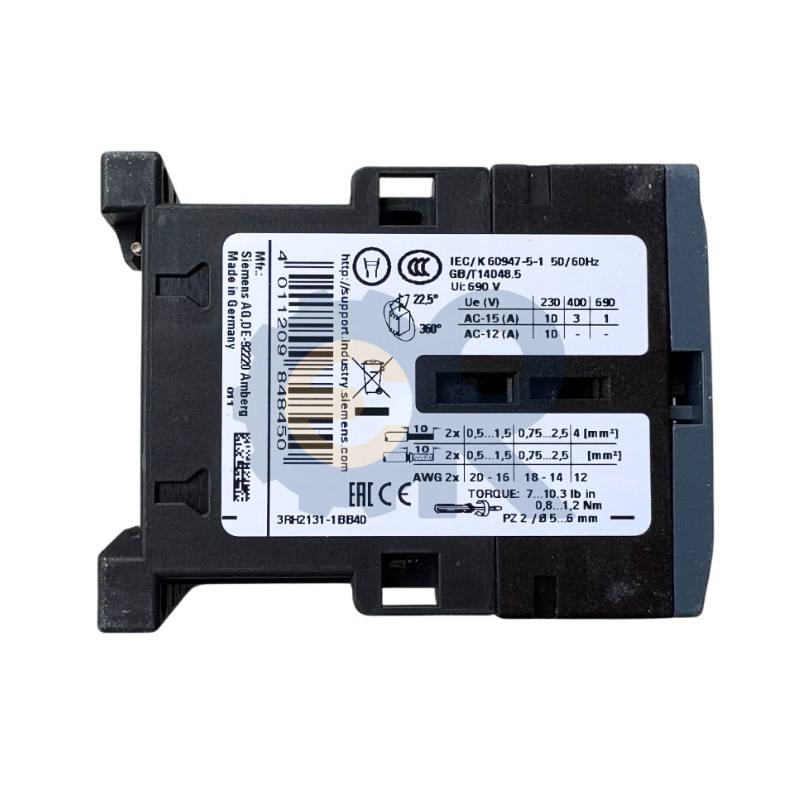 Siemens 3RH2131-1BB40 SIRIUS Contactor Relay - GoldRayline