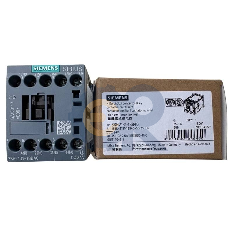 Siemens 3RH2131-1BB40 SIRIUS Contactor Relay - GoldRayline