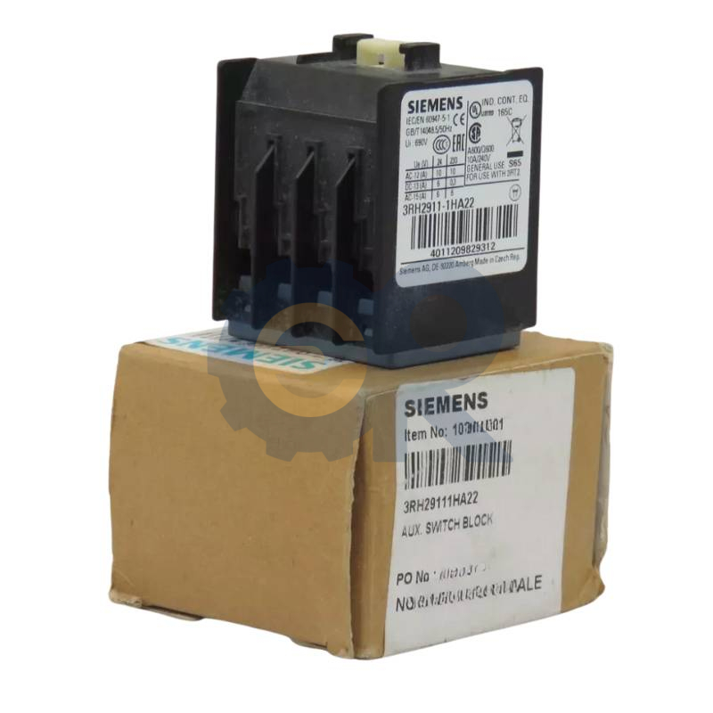 Siemens 3RH2911-1HA22 SIRIUS Auxiliary Switch Module - GoldRayline