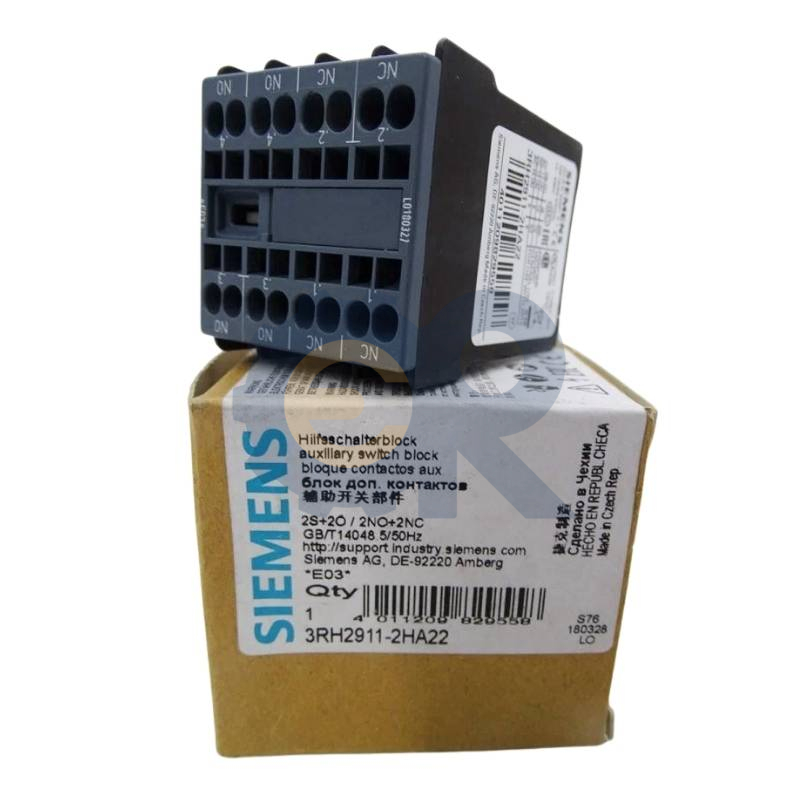Siemens 3RH2911-2HA22 SIRIUS Auxiliary Switch Module - GoldrayCNC