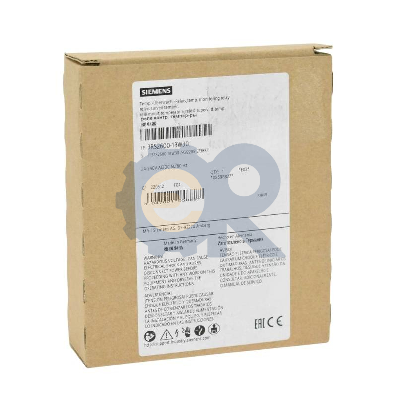 Siemens 3RS2600-1BW30 SIRIUS 3RS2 Temperature Monitoring Relay ...
