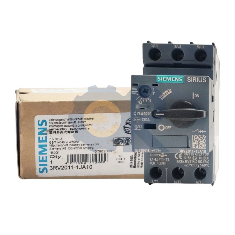 Siemens 3RV2011-1JA10 SIRIUS 3RV2 Motor Protection Circuit Breaker ...