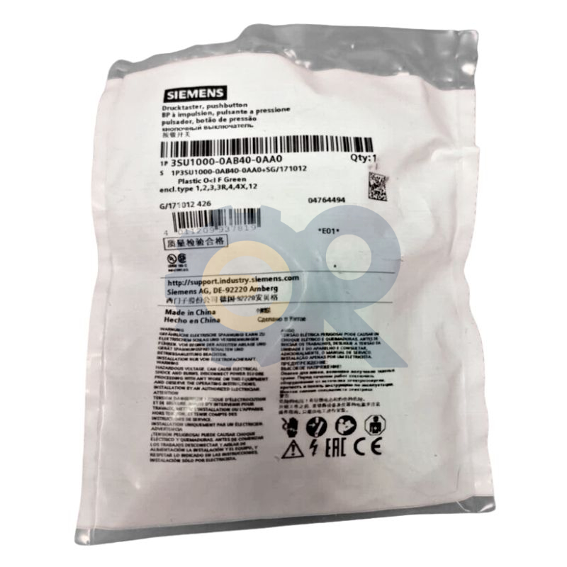 Siemens 3SU1000-0AB40-0AA0 Serie SIRIUS ACT – Pulsante - GoldRayline