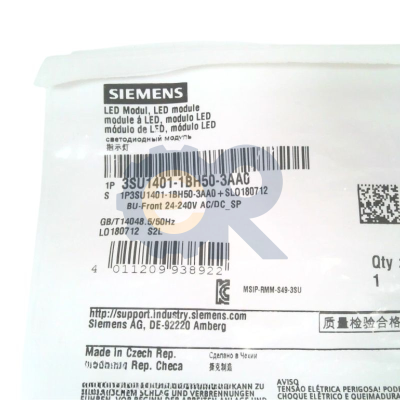 Siemens 3SU1401-1BH50-3AA0 SIRIUS ACT 3SU1 LED-Modul - GoldRayline
