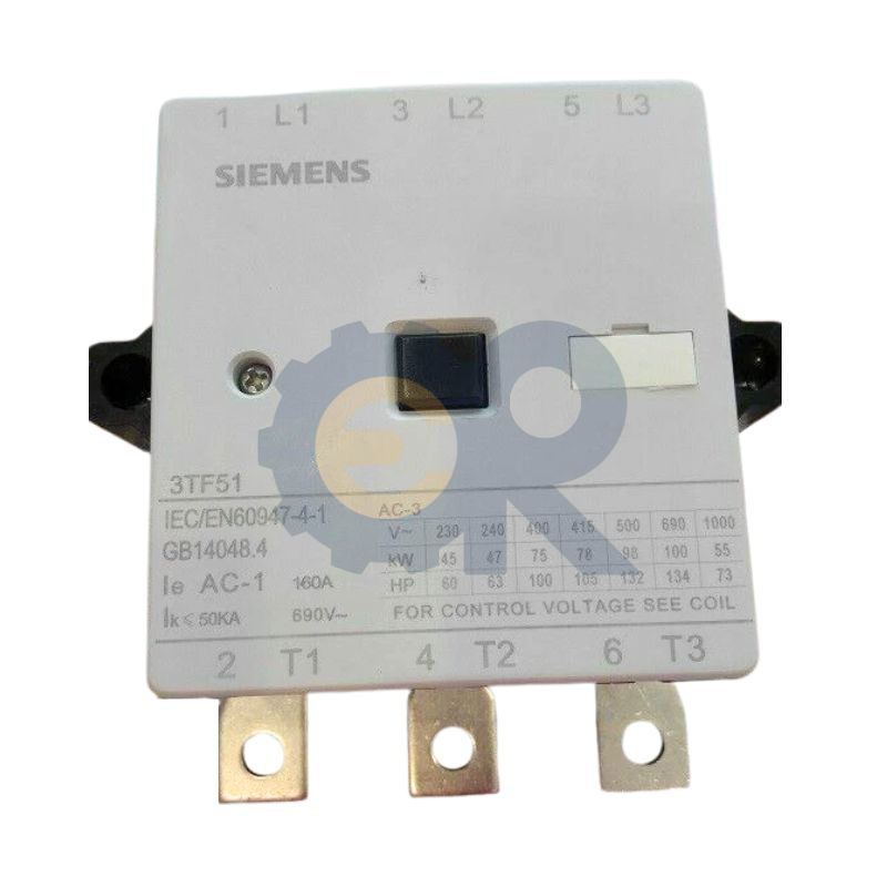 Contactor Siemens 3TF5122-0XM0 Serie 3TF de 3 polos, 140 A - GoldRayline