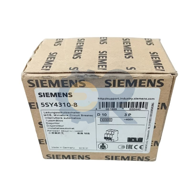 Siemens 5SY4310-8 SENTRON 5SY4 Miniature Circuit Breaker - GoldRayline