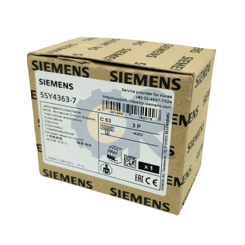 Siemens 5SY4363-7 SENTRON 5SY4 Miniature Circuit Breaker - GoldRayline