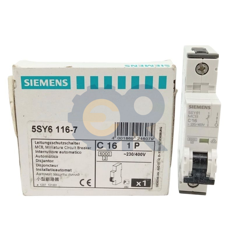 Siemens 5SY6116-7 SENTRON 5SY6 Miniature Circuit Breaker - GoldRayline