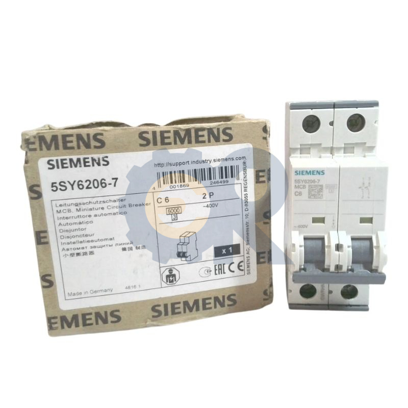 Siemens 5SY6206-7 SENTRON 5SY6 Miniature Circuit Breaker - GoldRayline