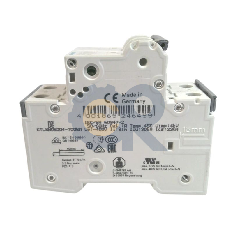 Siemens 5SY6206-7 SENTRON 5SY6 Miniature Circuit Breaker - GoldRayline