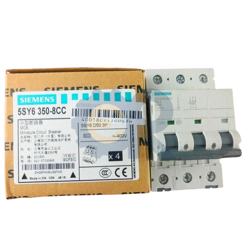 Siemens 5SY6350-8CC SENTRON 5SY Miniature Circuit Breaker - GoldRayline
