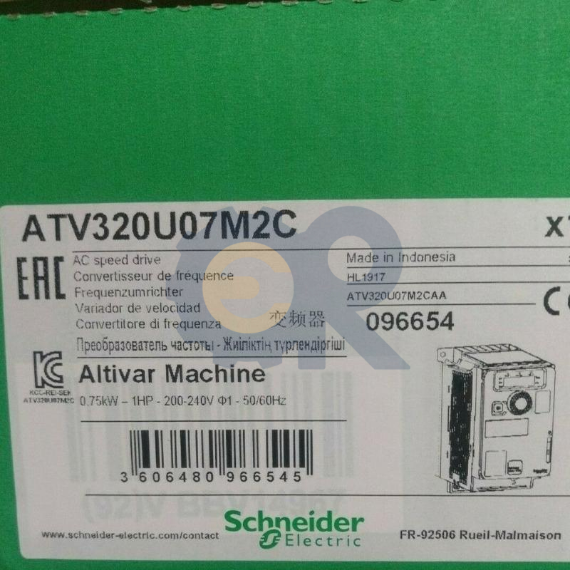 Schneider Electric ATV320U07M2C Altivar Machine ATV320 Variable Speed ...