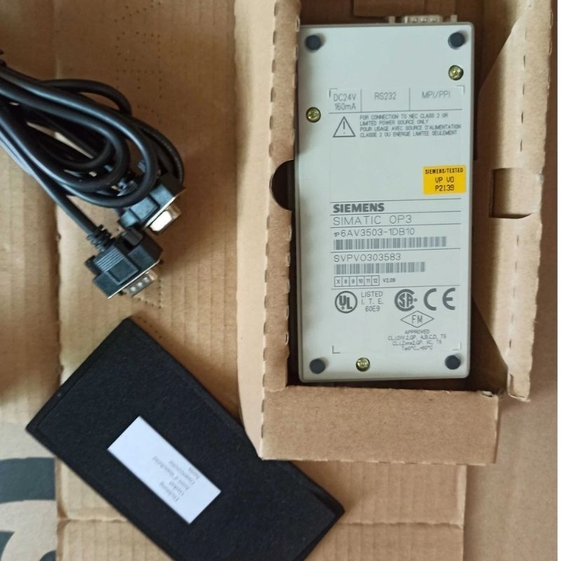 Siemens 6AV3503-1DB10 SIMATIC OP3 Text Display Operator Panel - GoldRayline