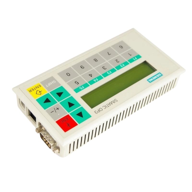 Siemens 6AV3503-1DB10 SIMATIC OP3 Text Display Operator Panel - GoldRayline
