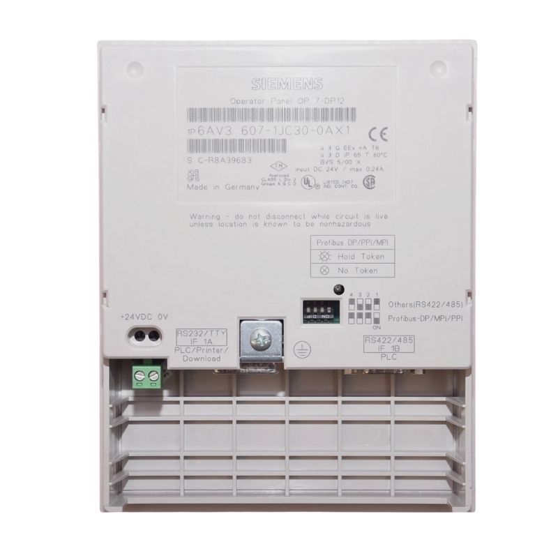 Pannello operatore con display di testo SIMATIC OP7 Siemens 6AV3607 ...