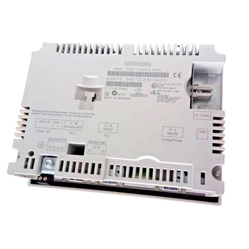 Siemens 6AV6545-0CA10-0AX0 SIMATIC MP370 HMI Panel - GoldRayline