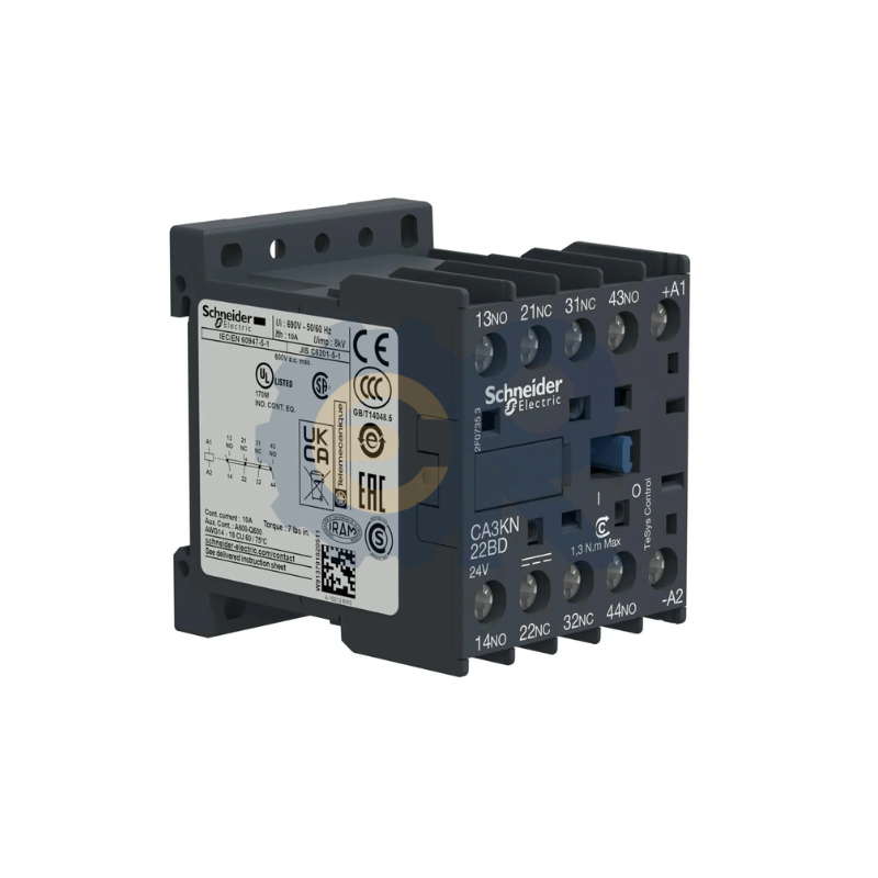 Schneider CA3KN22BD TeSys K 2 NO + 2 NC Control Relay - GoldRayline