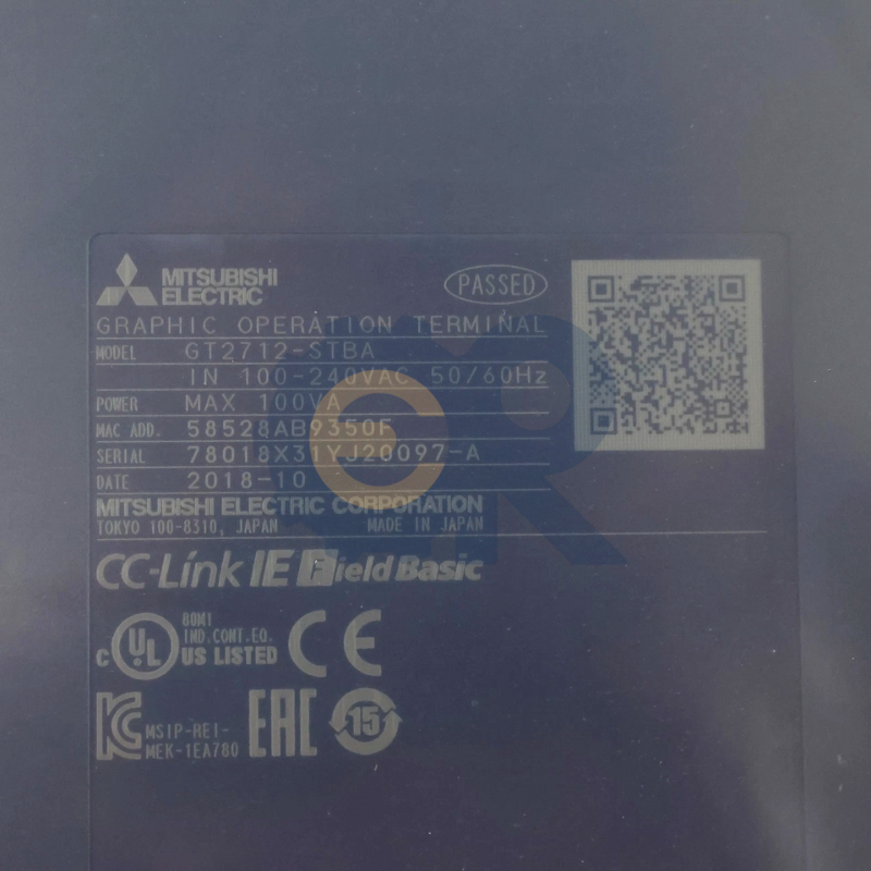 Mitsubishi GT2712-STBA GOT2000 Series 12.1 Inch Flagship HMI Touch ...